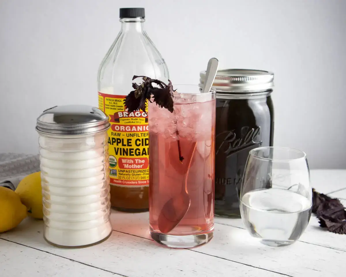 Red Perilla Leaves (Shiso) Juice Recipe : Simply Old-Fashioned